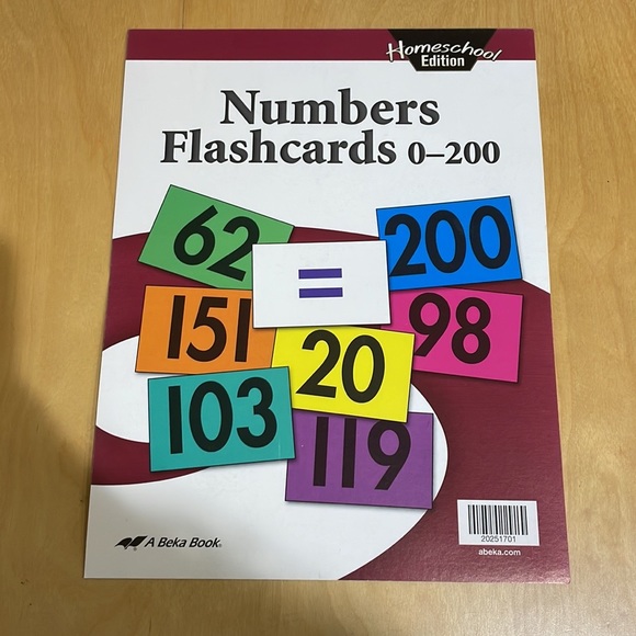 Other | Number Flashcards | Poshmark